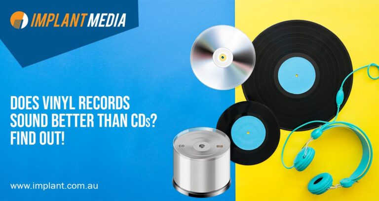 Differences & Comparisons Between Vinyl Records & CDs