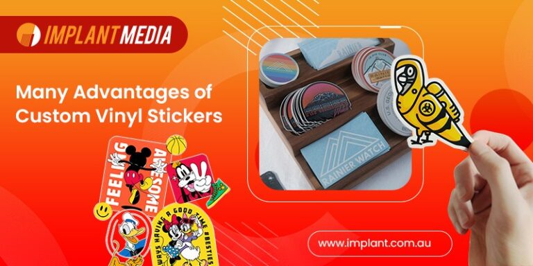 Boost Your Brand Visibility With Vinyl Stickers — Implant Media
